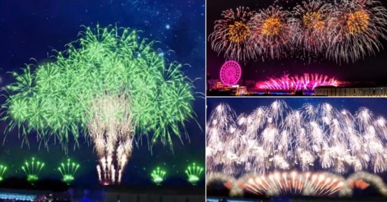 E-DA World Plans 999-Second New Year Fireworks and “Giant Firework Tree ...